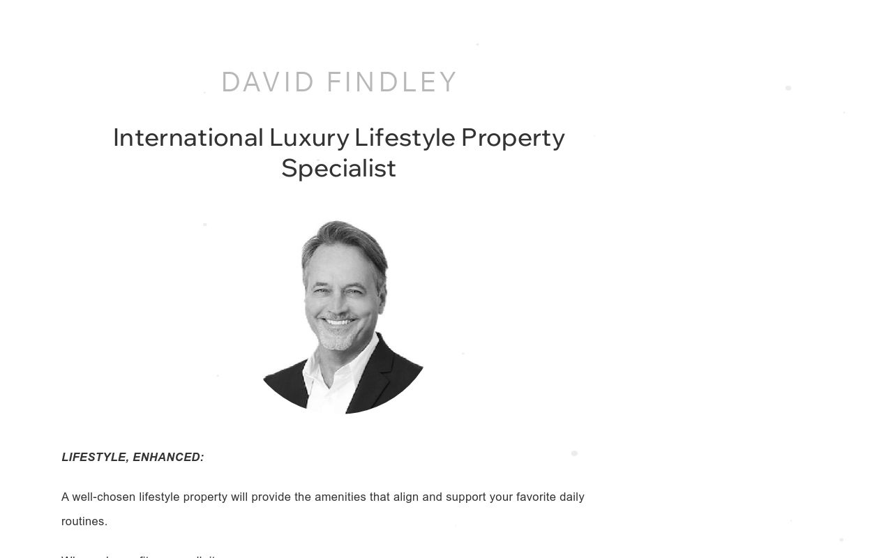 David Findley • Real Estate